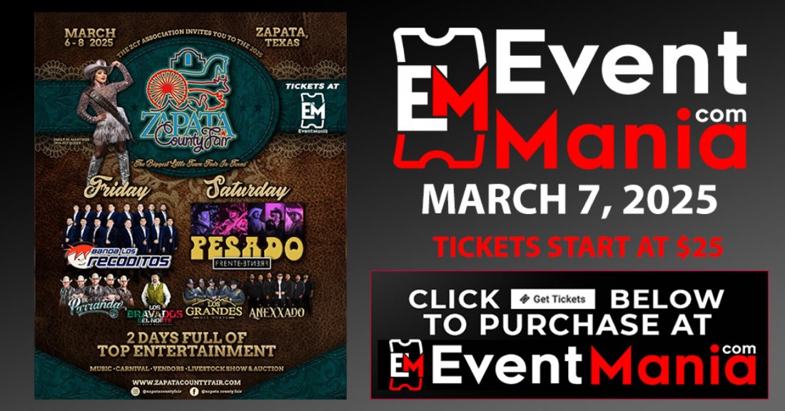 Zapata County Fair, Recoditos, Pesado - Zapata, TX, Zapata County Fair ...