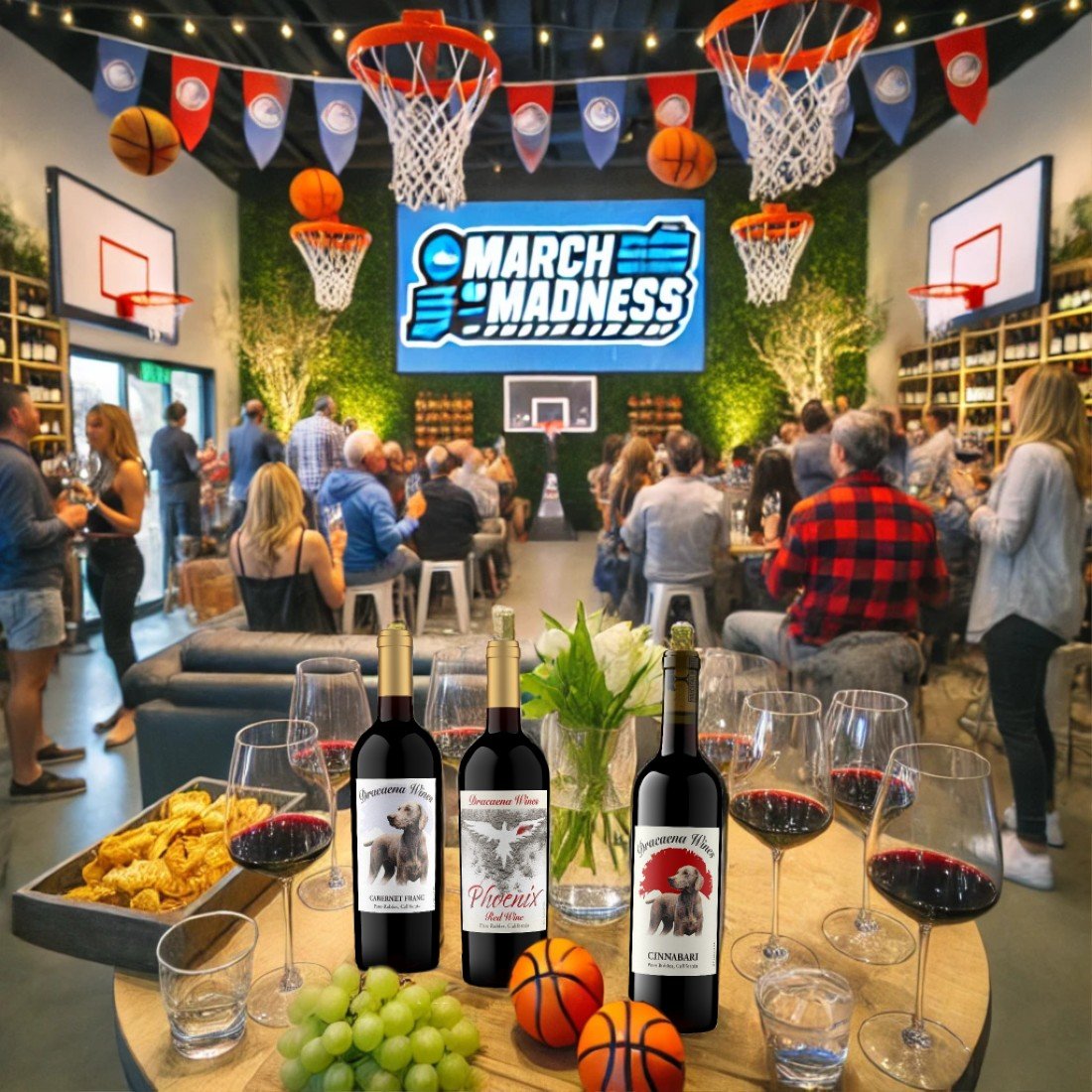 Final Four Party at Dracaena Wines Tickets, Dracaena Wines, Paso Robles ...