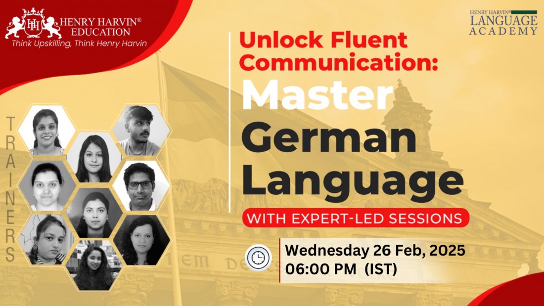 German Language Course - Webinar Tickets, February 26 2025 | AllEvents