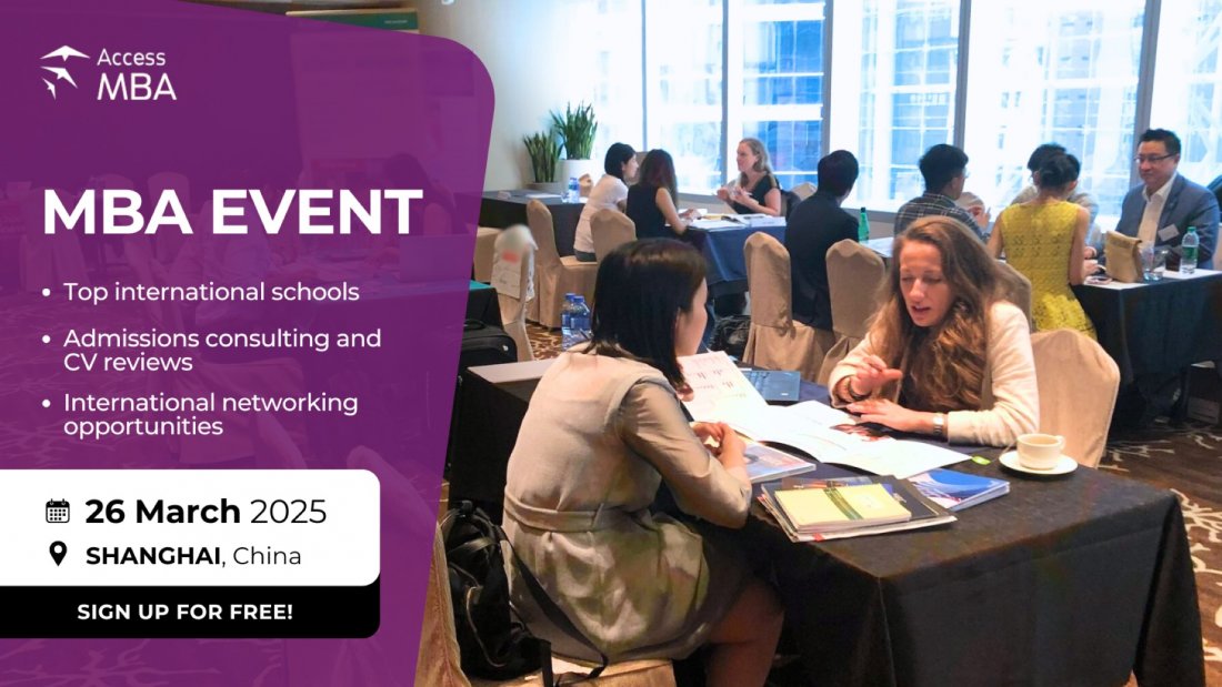 One-to-One MBA event in Shanghai on 26 March for free Tickets, Mandarin ...