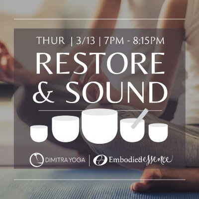 Restore and Sound, Dimitra Yoga, Nassau, 13 March 2025 | AllEvents