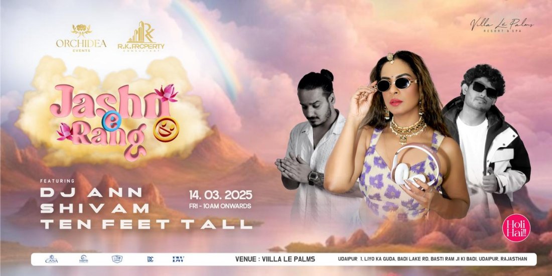 Jashn e Rang, Villa Le Palms - A Luxury Resort in Udaipur, Badi Lake Road, Basti Ram Jiki Badi ...