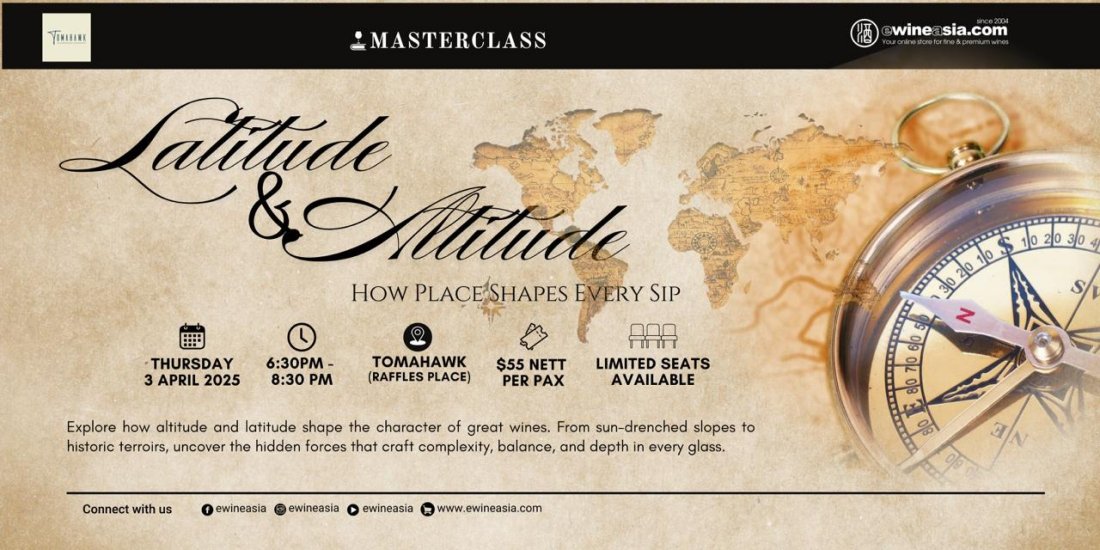 Latitude & Altitude How Place Shapes Every Sip Wine Masterclass ...