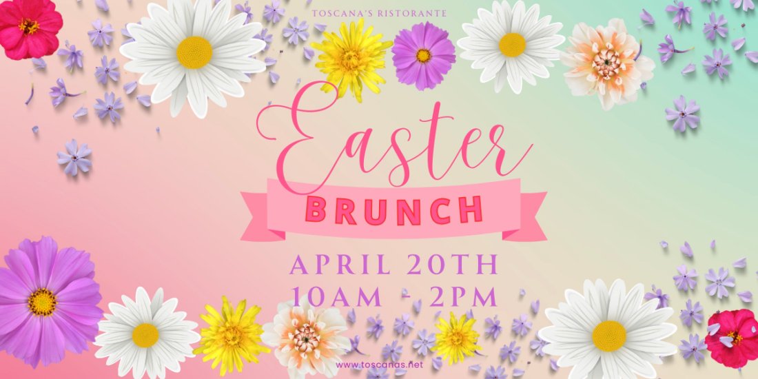 Easter Brunch Buffet, Toscana's Ristorante, Turlock, 20 April 2025 ...