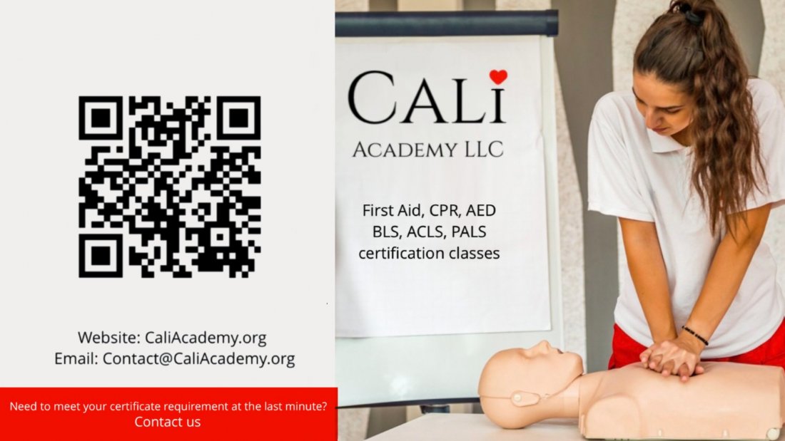 BLS, ACLS, PALS (Same Day) (Classroom Course), Cali Academy LLC, San ...