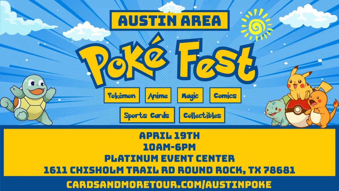 Austin Area Poké Fest, Platinum Event Center, Round Rock | AllEvents