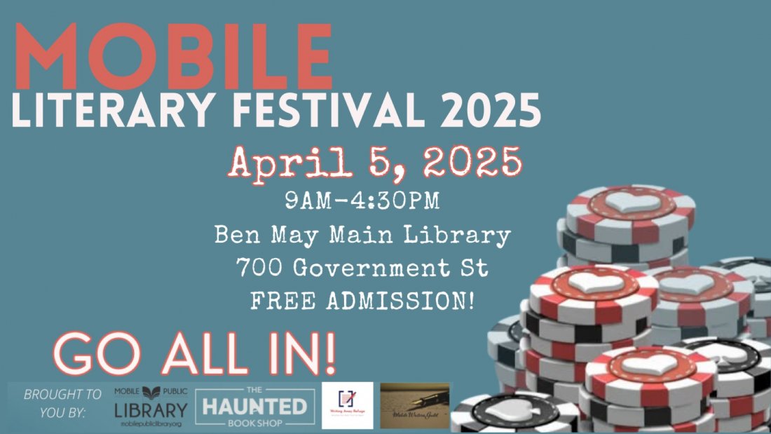 Mobile Literary Festival 2025: Go All In!, Ben May Main Library ...