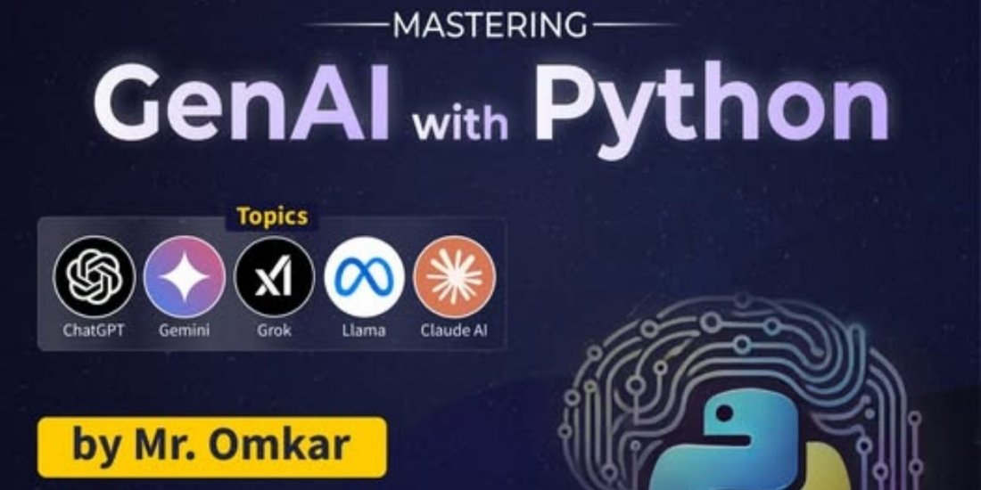 Free Online Workshop on Mastering GenAI with Python [From OpenAI to xAI], March 23 2025 | Online ...