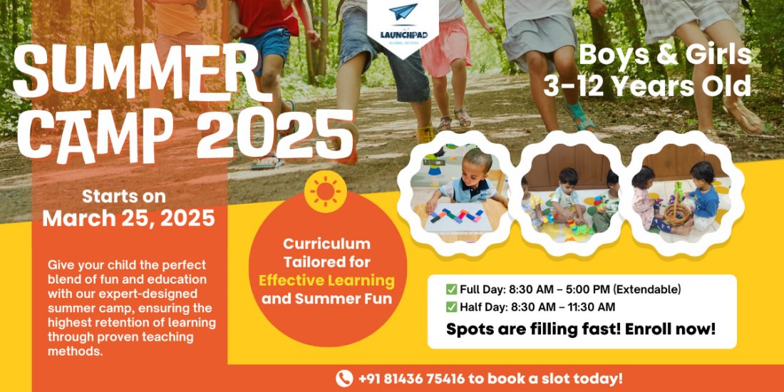 Introducing the LaunchPad Global School Summer Camp 2025 , LaunchPad Global School- Premium ...