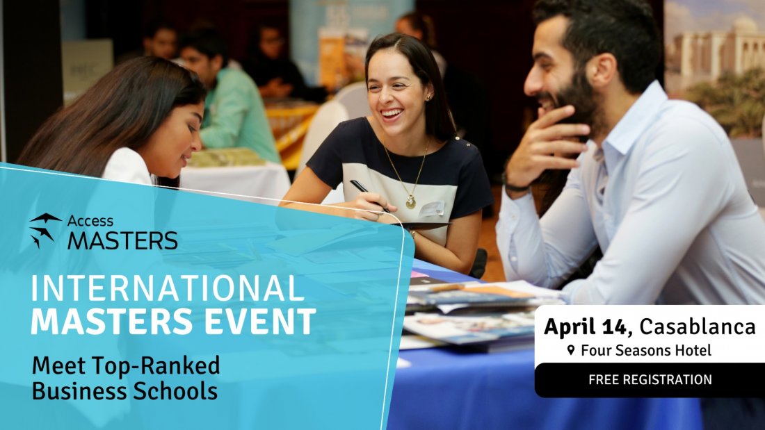 ? international Masters Fair happening in Casablanca on 14 April ...