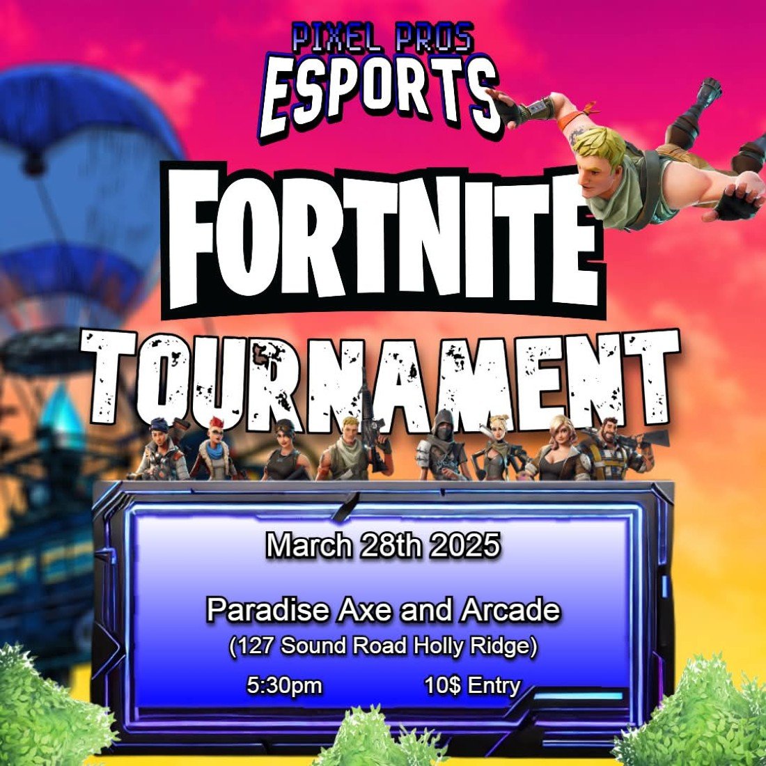 Fortnight Tournament 🔥 Fortnite Open Tournament – March 28th! 🎮🏆 Th ...