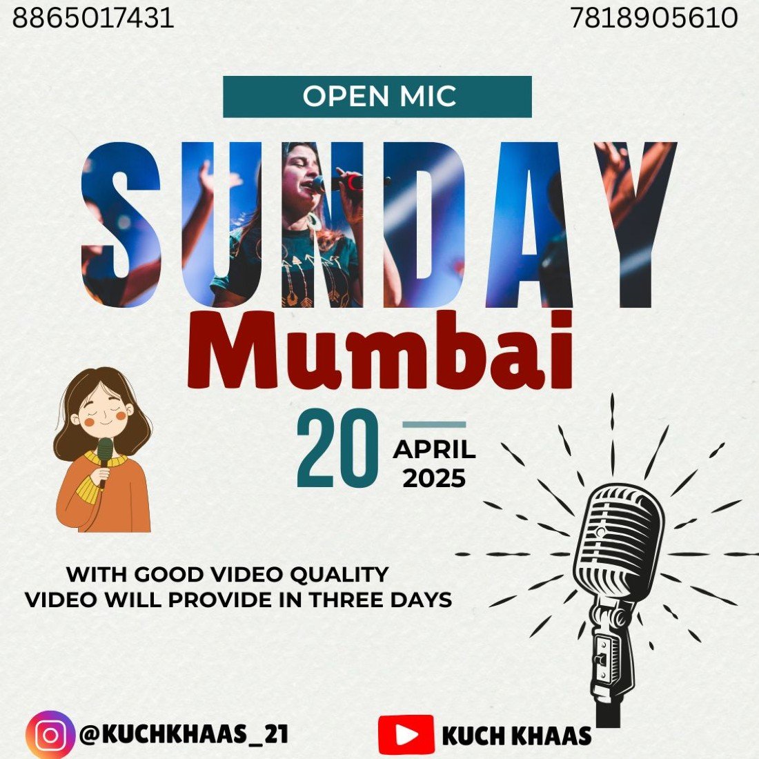 kuch khaas open mic , Funkaar, Mumbai, 20 April 2025 | AllEvents
