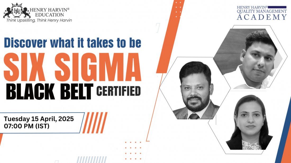 Six Sigma Black Belt - Webinar Tickets, April 15 2025 | AllEvents