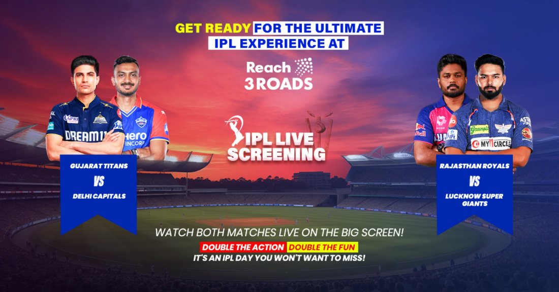 The Big Screen Bash – IPL at Reach 3 Roads, Reach 3Roads, Gurgaon, 19 ...