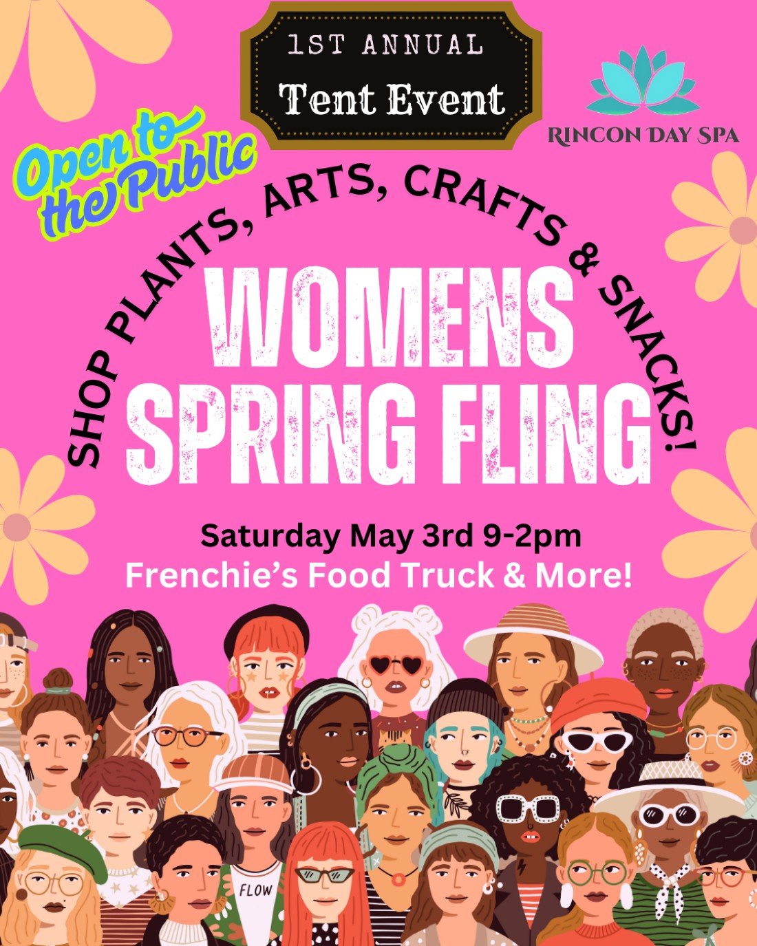 Womens Spring Fling Tent Event, Rincon Day Spa, 3 May 2025 | AllEvents