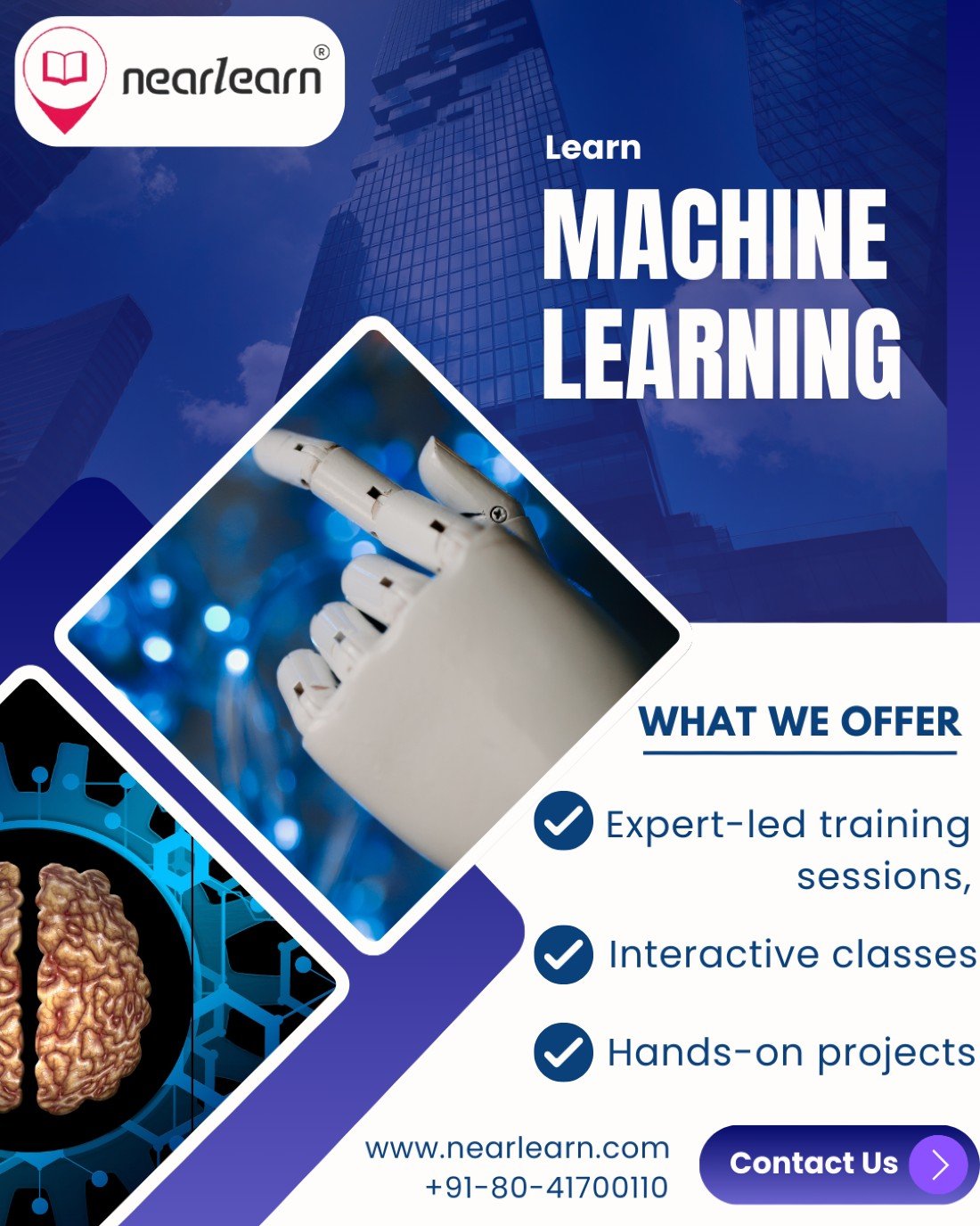 New Batch Starting: Machine Learning Course – Enroll Now!, NearLearn ...