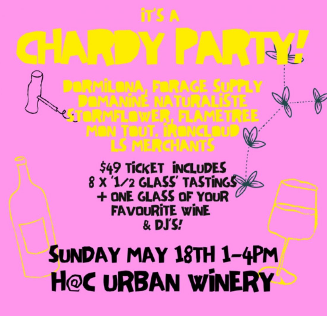 Its A Chardy Party!, H&C Urban Winery, Fremantle, 18 May 2025 | AllEvents