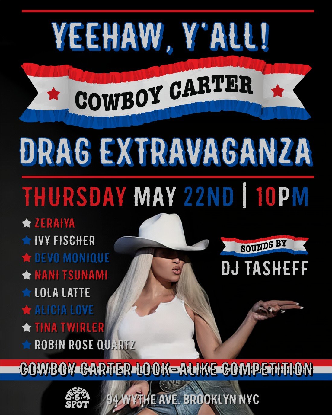 Rodeo Chitlin Circuit: A Cowboy Carter Drag Show at Desert 5 Spot ...