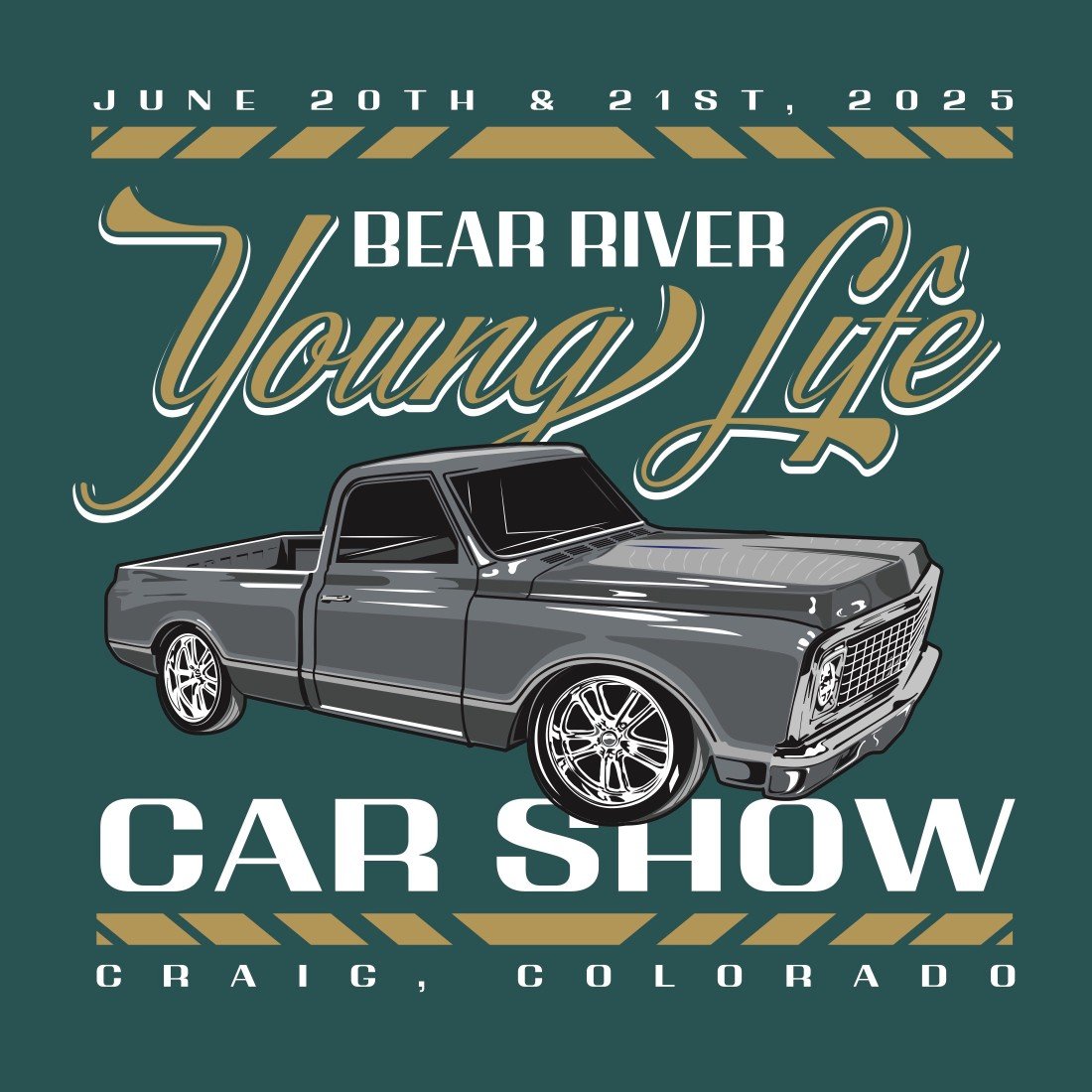 2025 Bear River Young Life Car Show, Yampa Avenue, Craig, 20 June 2025 ...