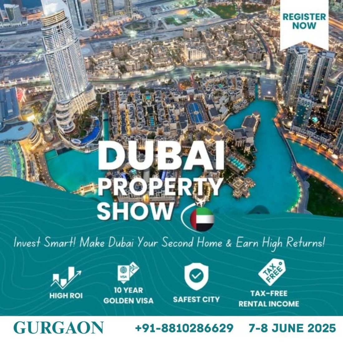 Dubai Property Expo in June Tickets, White Collar Realty, Gurgaon, 7 ...
