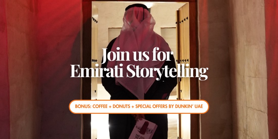 Emirati Storytelling with Adil Alzarooni - Book Signing & Reading ...