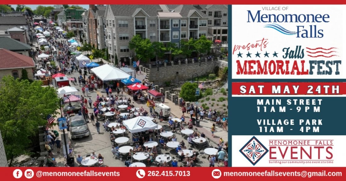 Falls Memorial Fest, Menomonee Falls, 23 May 2025 | AllEvents