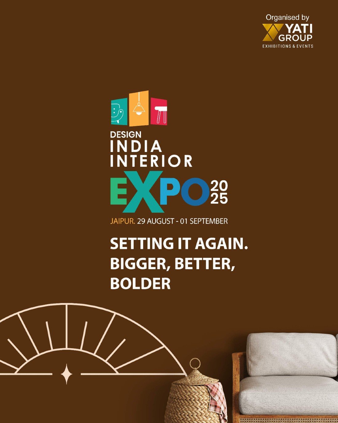 design INDIA INTERIOR Expo_2025, Birla Auditorium, Jaipur, 29 August to ...