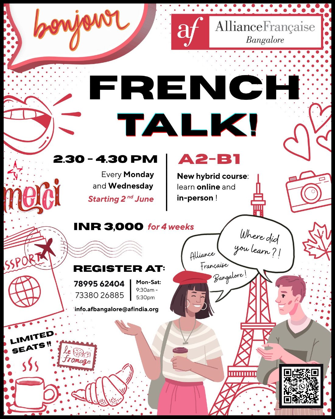 Frenck Talk - Boost your fluency in French - Alliance Française de ...
