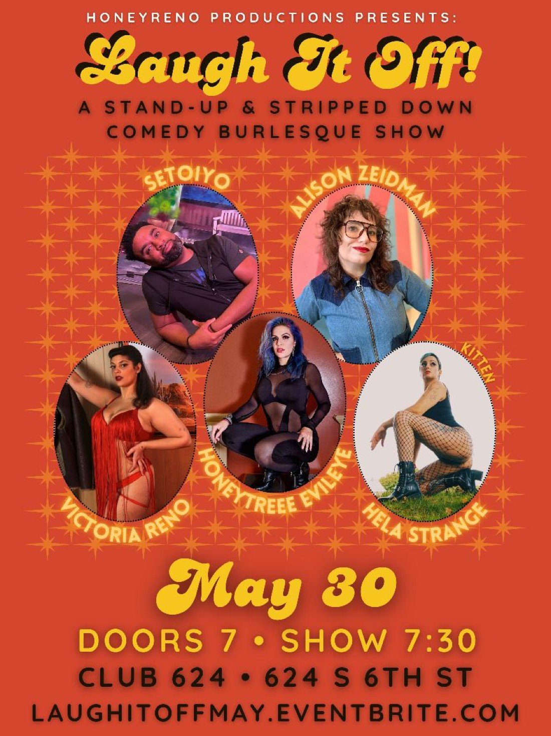 Laugh It Off: Stand Up Comedy & Burlesque, Club 624, Philadelphia, 30 ...