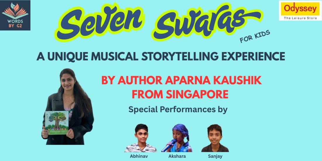 Seven Swaras - A Musical storytelling session for Kids Tickets, Odyssey ...