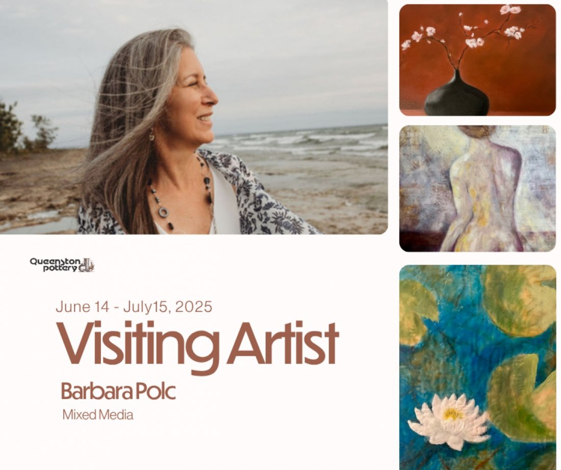 Visiting Artist Program at Queenston Pottery, Featuring Barbara Polc, Queenston Pottery, Niagara ...
