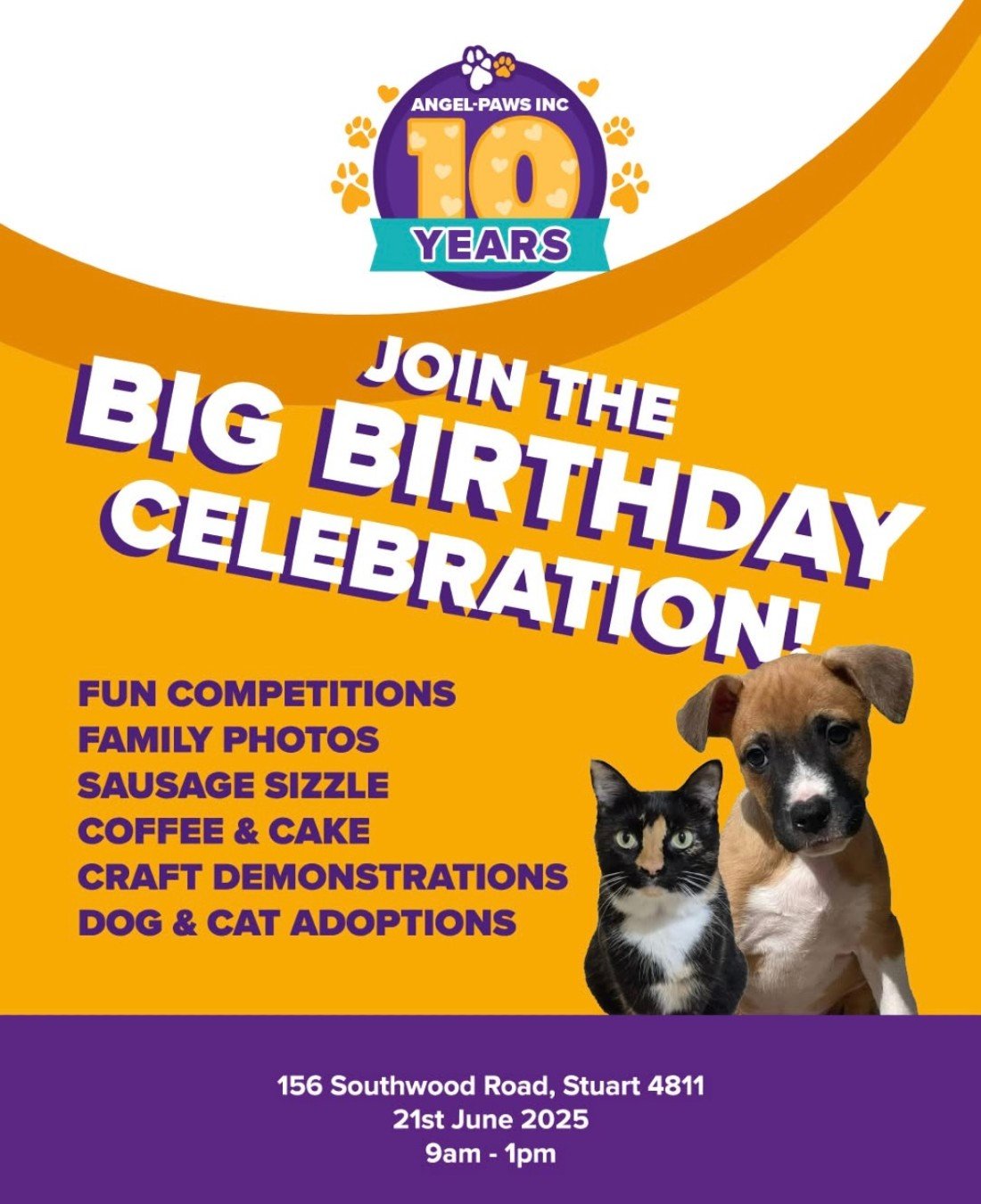 Angel Paws Dog and Cat Rescue - Furever Grateful 10-Year Celebrations ...