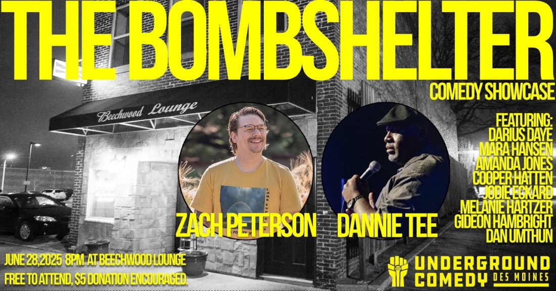 The Bomb Shelter Comedy Showcase - 28 JUN 2025