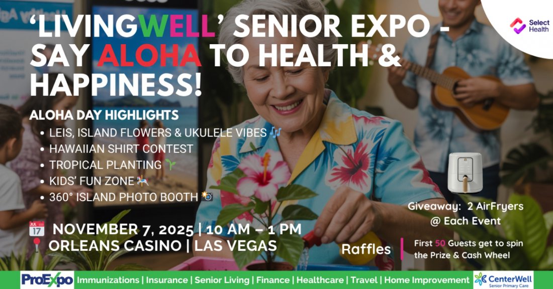 Aloha Day Senior Expo Las Vegas – 5 Reasons to Say Aloha to Wellness ...