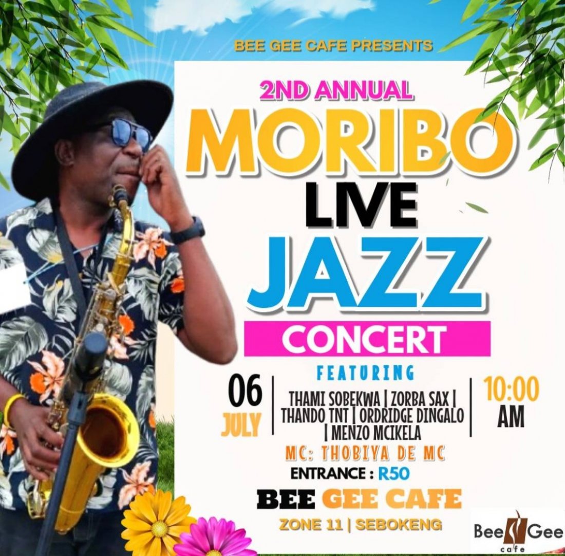 2ND ANNUAL MORIBO LIVE JAZZ CONCERT, Bee Gee Cafe, Sebokeng, 6 July ...