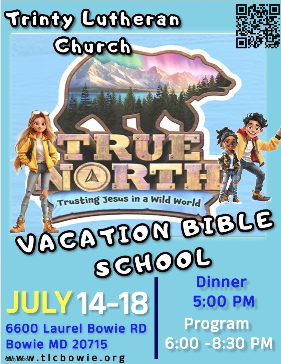 Trinity Lutheran Church Vacation Bible School (VBS) Bowie Maryland, 6600 Laurel - Bowie Rd ...