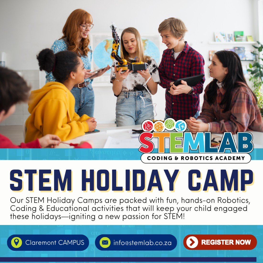 STEMLab Holiday Camp , STEMLab Claremont , Cape Town, 30 June to 2 July | AllEvents