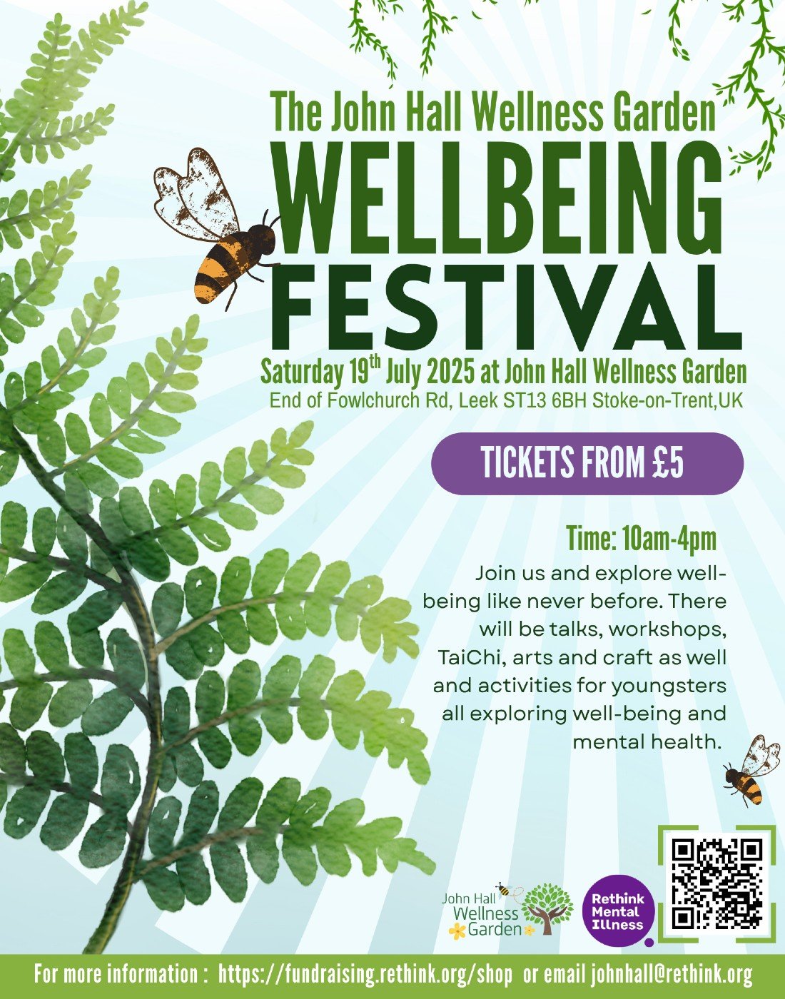 John Hall Wellness Garden Wellbeing Festival, John Hall Wellness Garden ...
