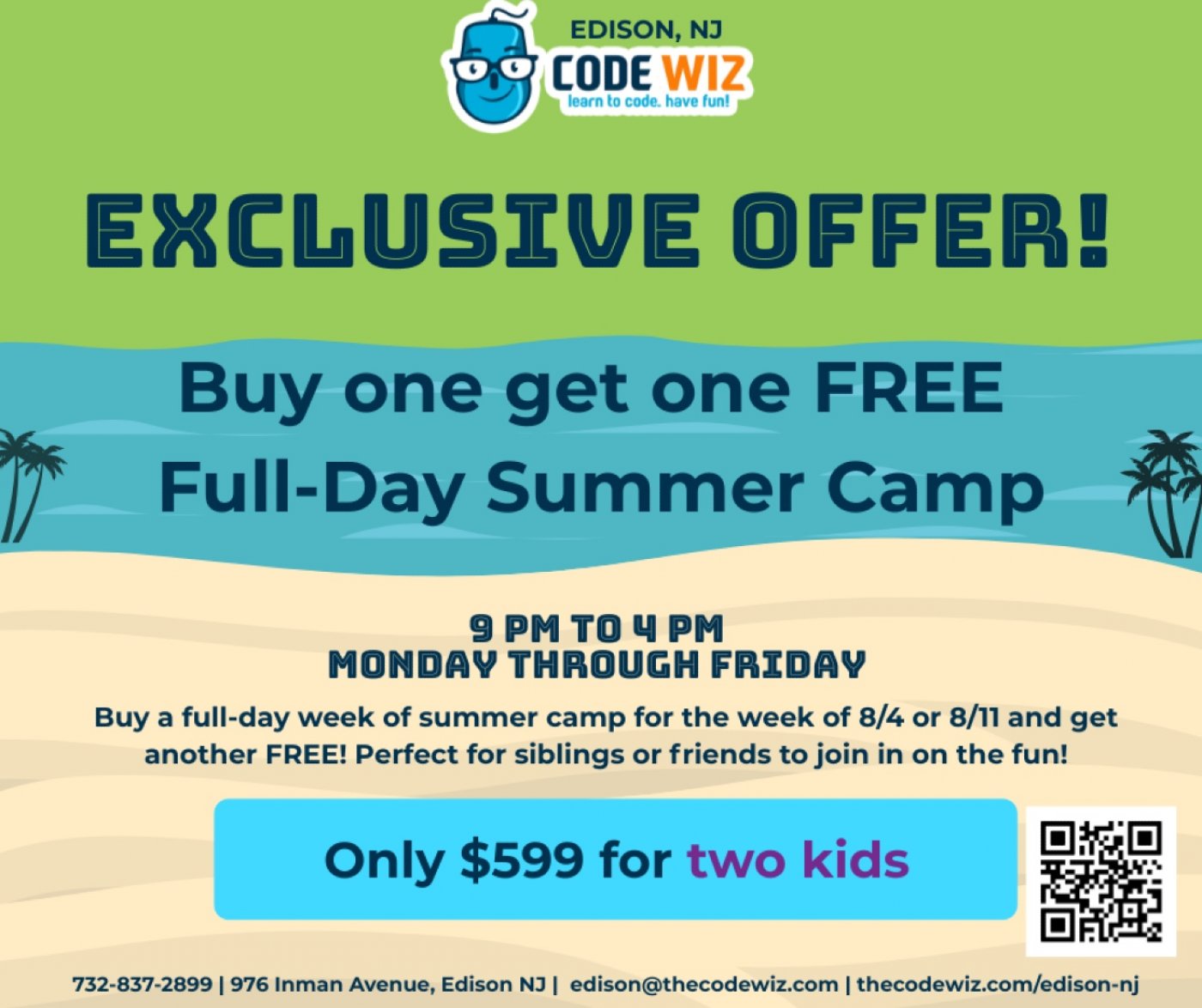 🎉 Bring a Friend for FREE to CodeWiz Full-Day Summer Camp! 💻🤖, Code Wiz ...