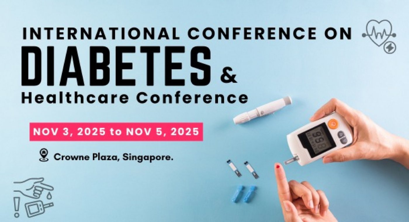Diabetes Conference 2025 Singapore, Singapore Changi Airport, 3 ...