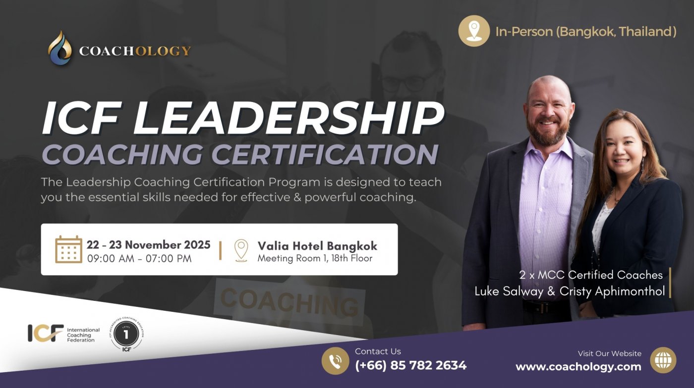 (In-Person) ICF Approved Leadership Coaching Certification - Coachology Tickets, valia hotel ...