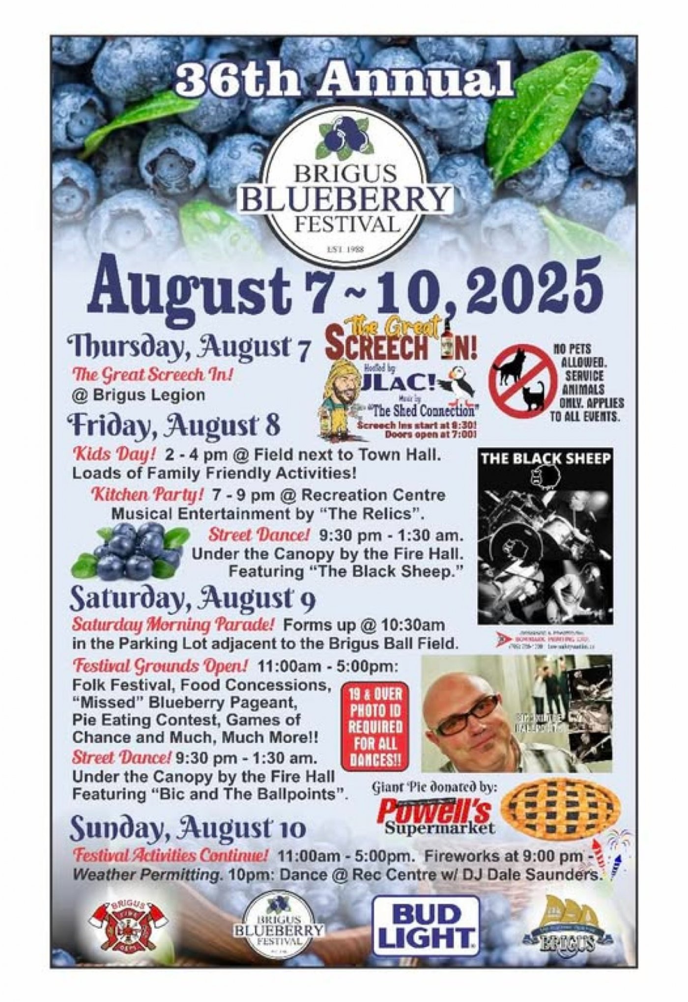 36th Annual Brigus Blueberry Festival, Beautiful Brigus, Bay Roberts, 7 ...