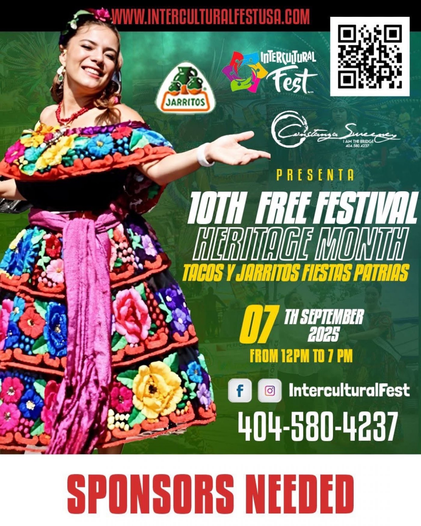 Free Anual Festival Heritage Month Tacos y Jarritos Fiestas Patrias by ...