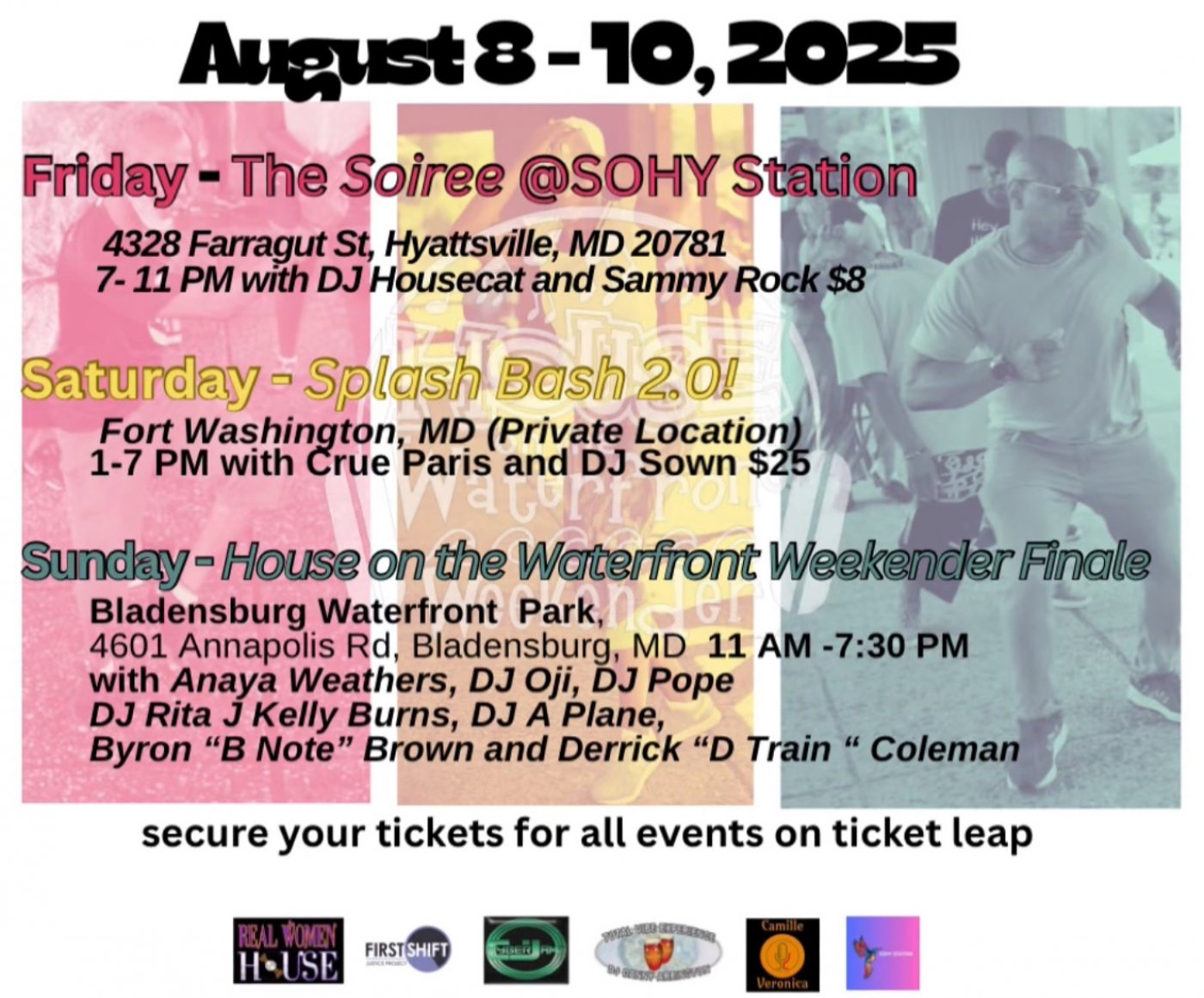 House on the Waterfront Weekender , Bladensburg Waterfront Park, 10 ...