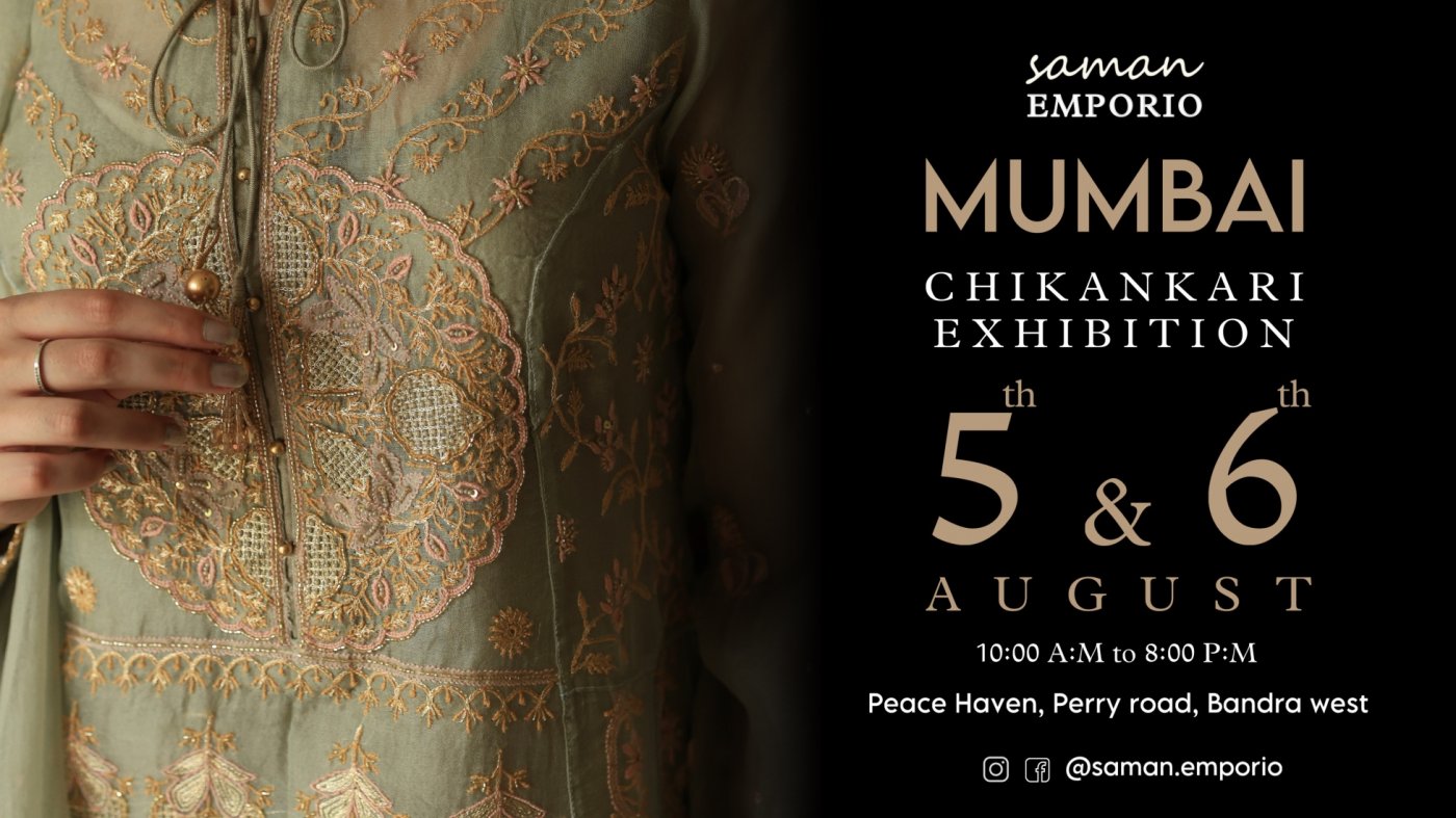 SAMANs CHIKANKARI EXHIBITION IN MUMBAI, Peace Haven, New Kantwadi Road ...