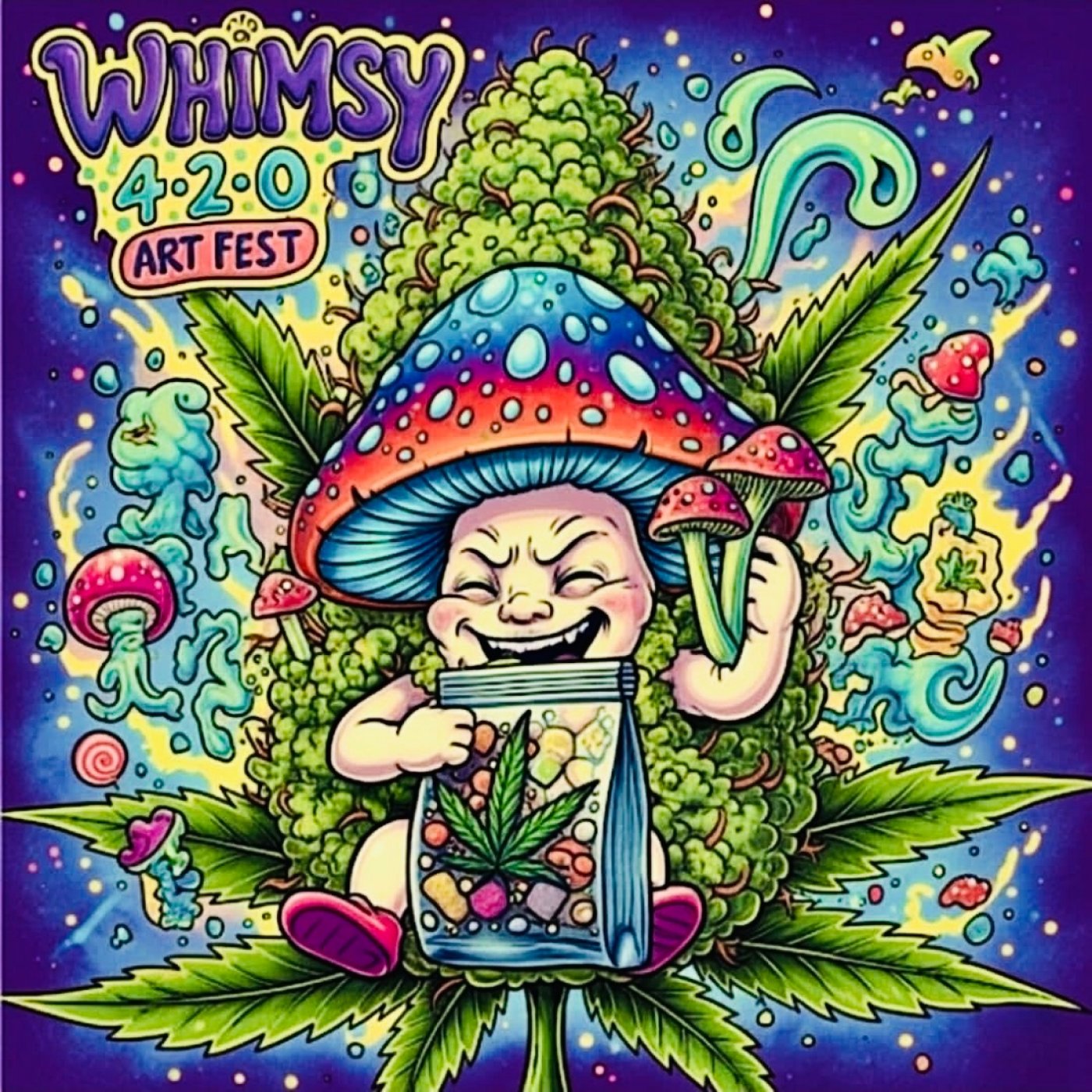 Whimsy four two zero art & music fest, Dancing Willow Farm, Dexter, 9 August to 10 August ...