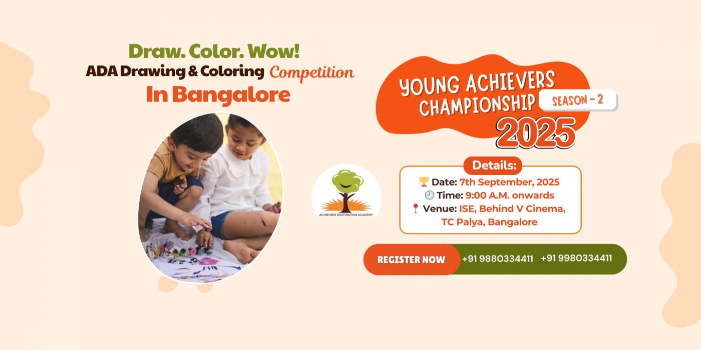 ADA Drawing and Coloring Competition in Bangalore Young Achievers ...
