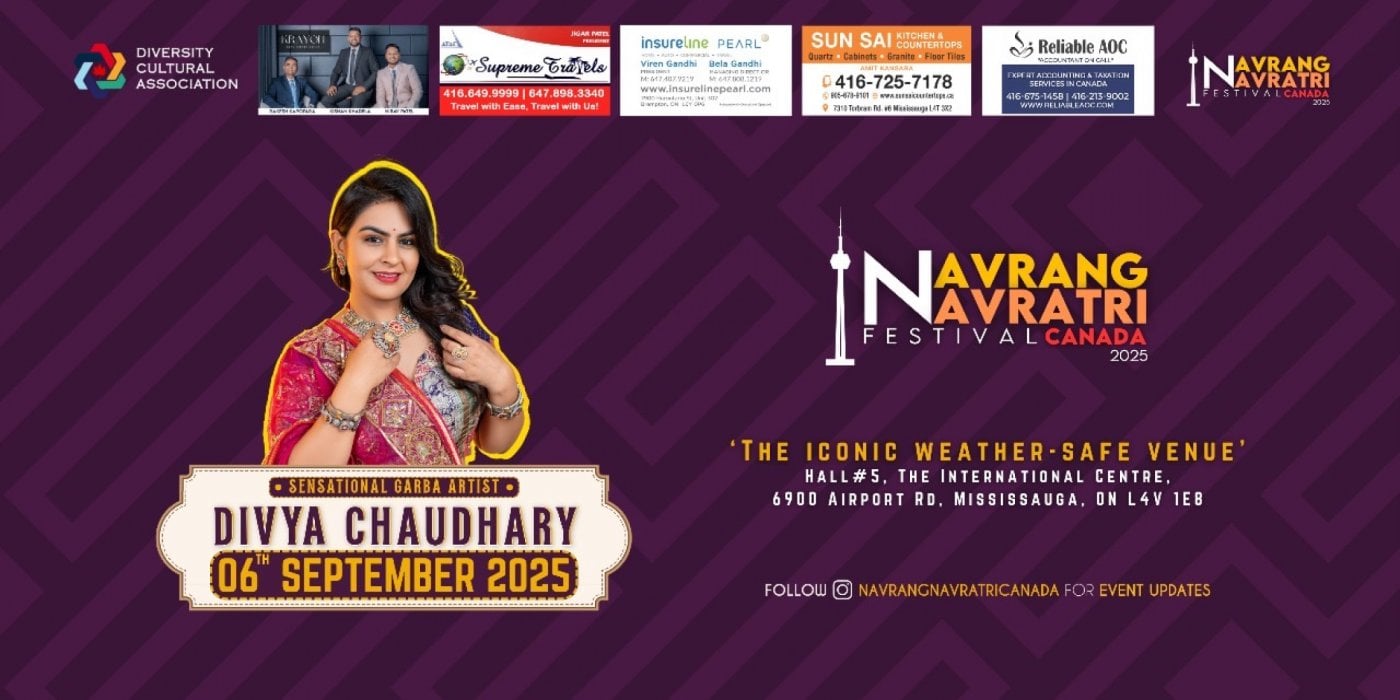 Navrang Navratri Festival 2025 with Divya Chaudhary - Mississauga ...