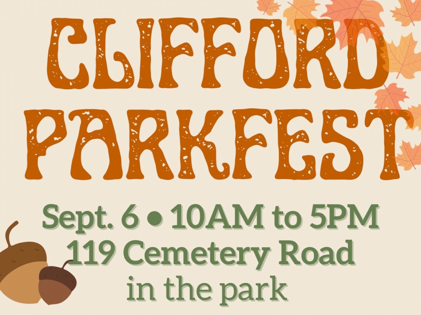 The Clifford Parkfest, Clifford Township Community Center, Lenoxville ...