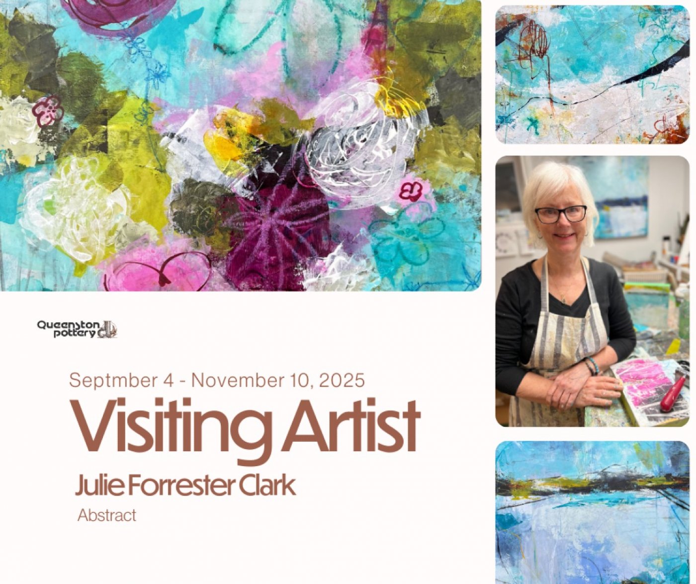 Visiting Artist at Queenston Pottery Featuring Julie Forrester Clark ...